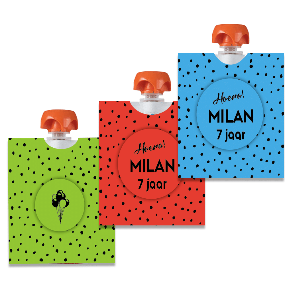 Printable | Knijpfruit | Hoera - Lieve Labels.nl